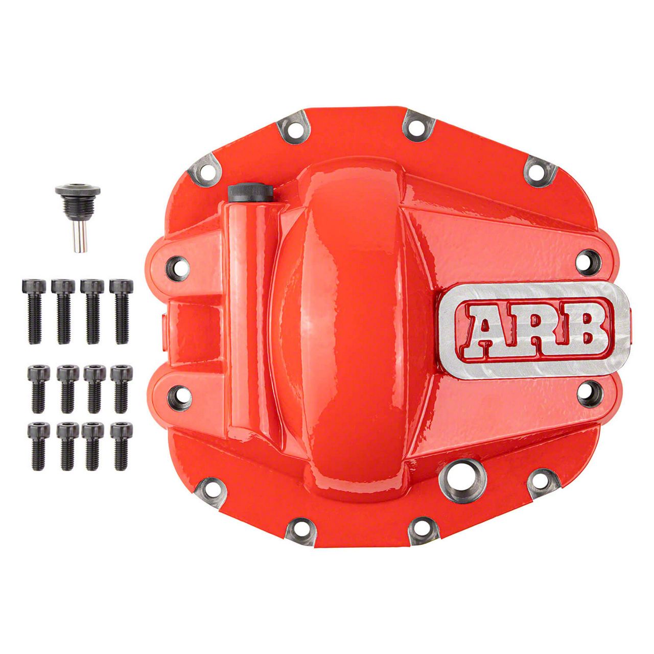 ARB Jeep Gladiator M210 Front Differential Cover; Red 0750011 (20-24 ...