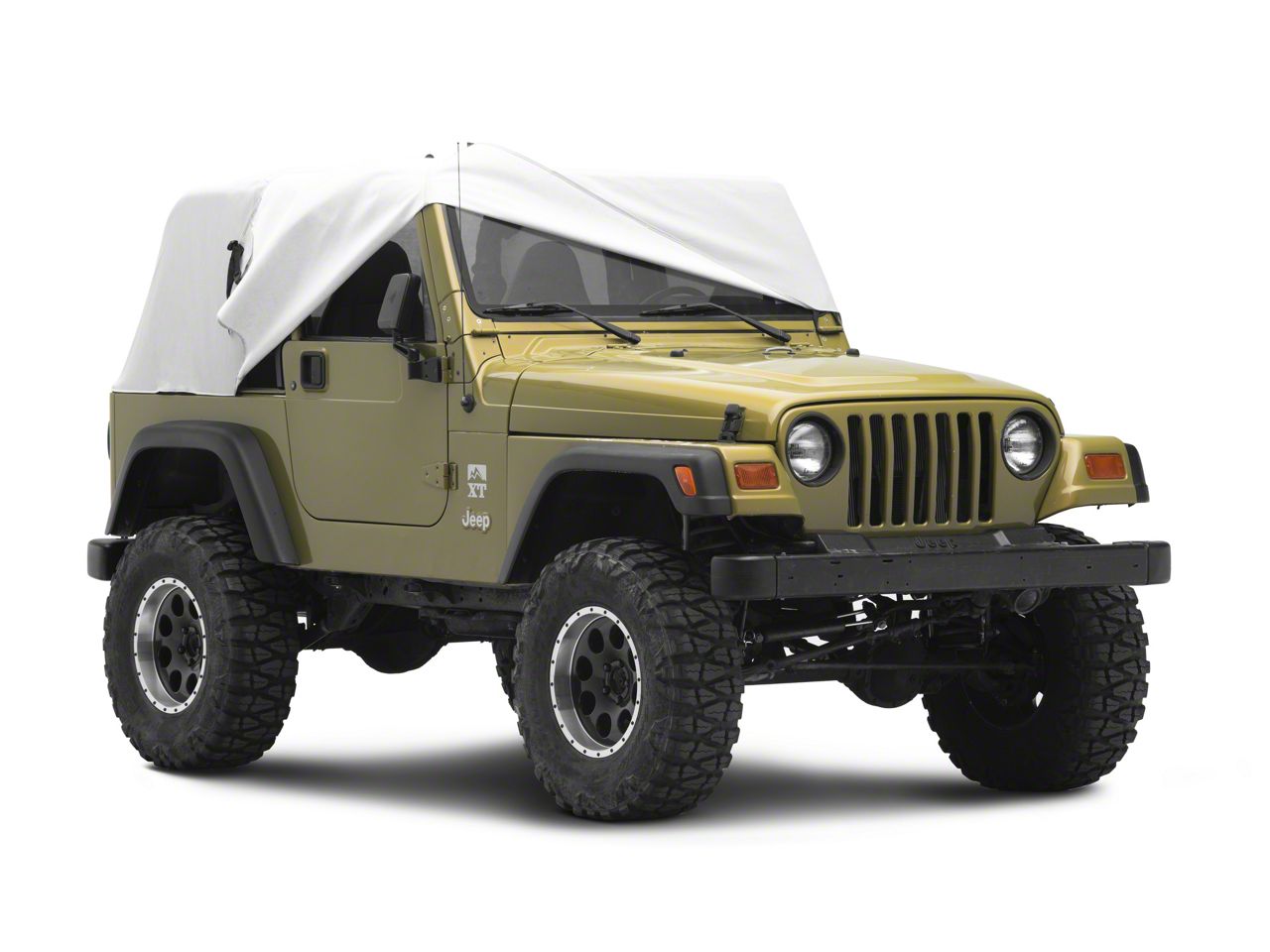 MasterTop Jeep Wrangler Five Layer Weatherproof Full Door Cab Cover ...