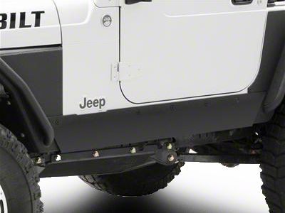 Smittybilt Jeep Wrangler XRC Rock Sliders 76870 (97-06 Jeep Wrangler TJ ...