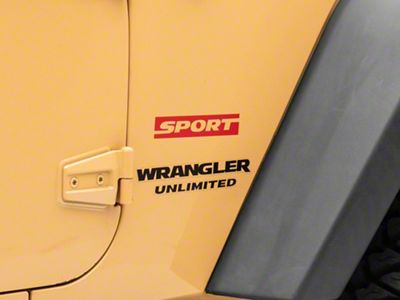 Jeep YJ Stickers & Decals for Wrangler (1987-1995) | ExtremeTerrain