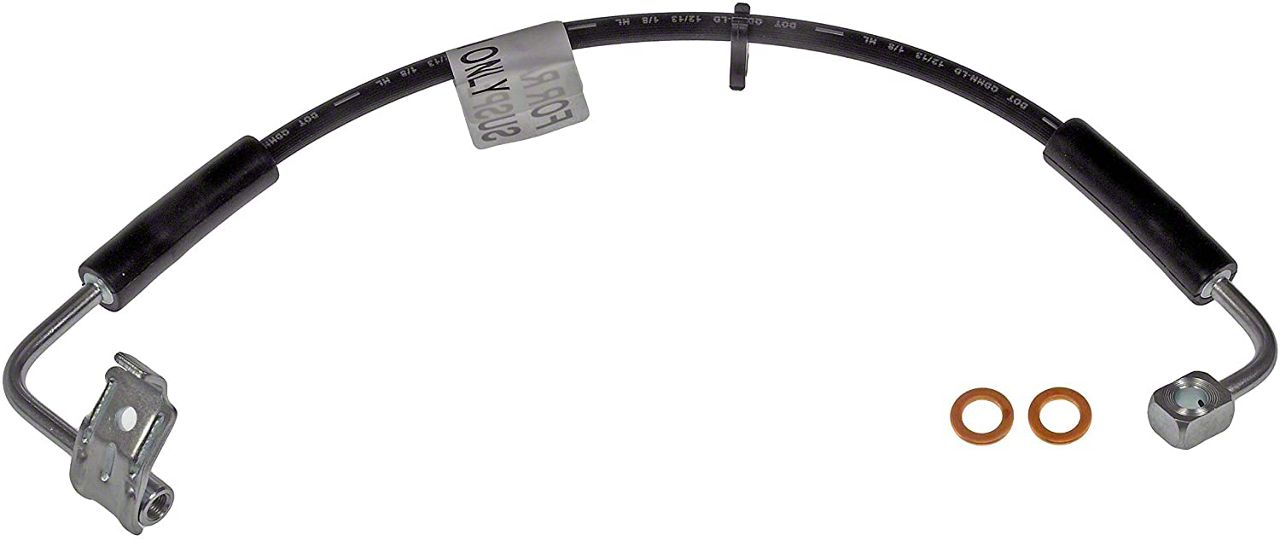 Jeep Wrangler Front Brake Hydraulic Hose for Lifted Applications ...
