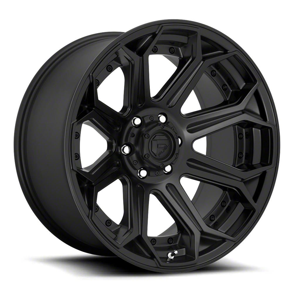 Fuel Wheels Jeep Grand Cherokee Siege Matte Black Wheel; 18x9 ...