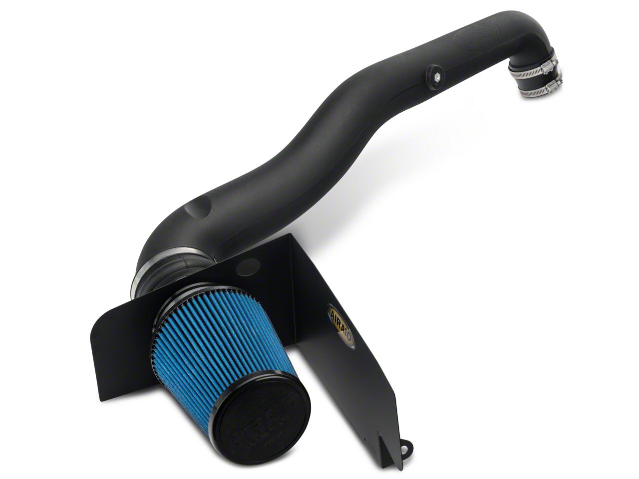 Airaid Jeep Wrangler Cold Air Dam Intake with Blue SynthaMax Dry Filter ...