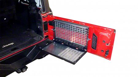 Jeep Wrangler Tailgate Table Storage System (07-18 Jeep Wrangler JK ...