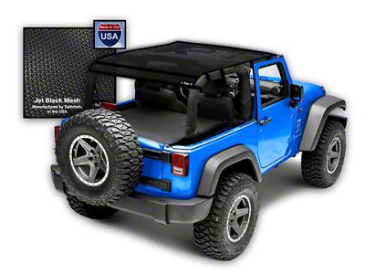 Jeep JK Mesh Tops for Wrangler (2007-2018) | ExtremeTerrain