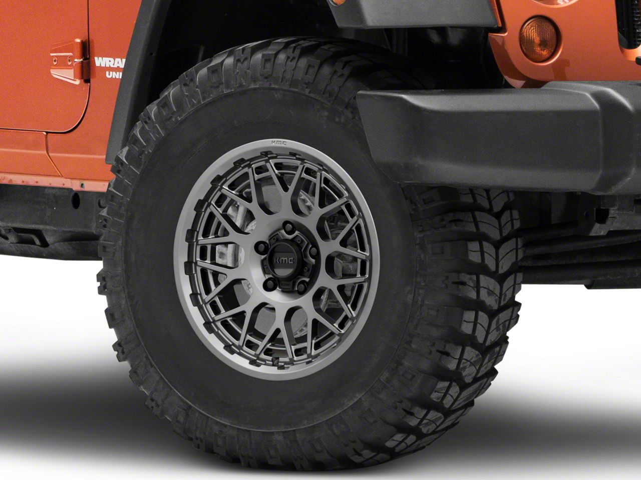 KMC Jeep Gladiator Technic Anthracite Wheel; 17x8.5 KM72278550418 (20 ...
