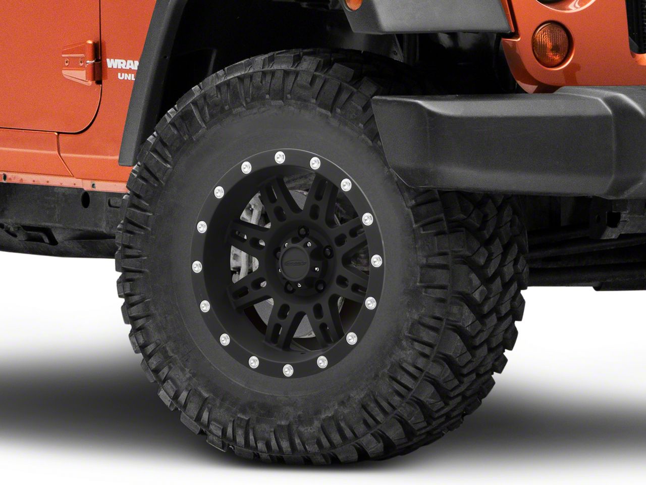 Pro Comp Wheels Jeep Wrangler Alloy Series 7031 Flat Black Wheel - 16x8 ...