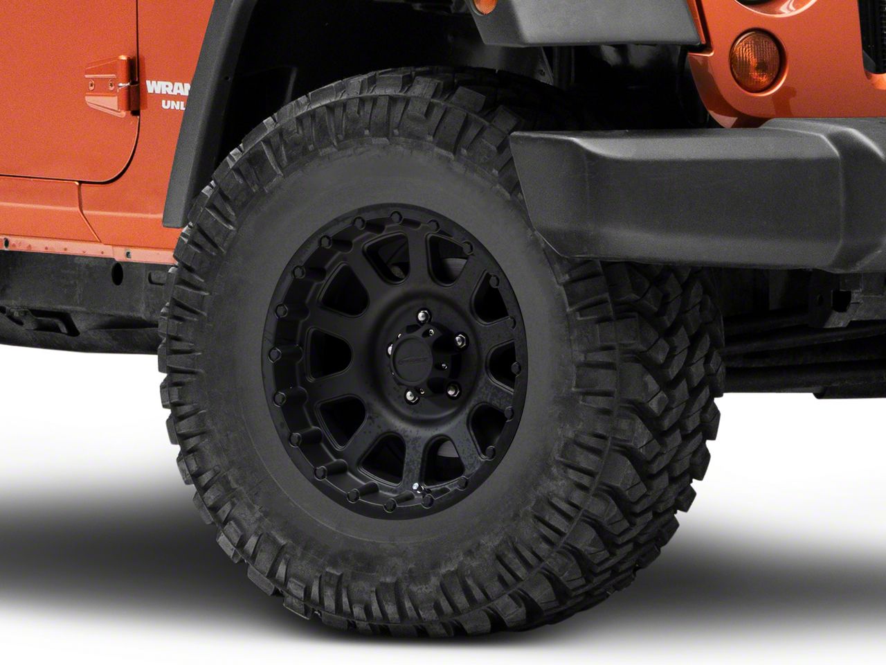 Pro Comp Wheels Jeep Wrangler Alloy Series 7032 Flat Black Wheel - 16x8 ...