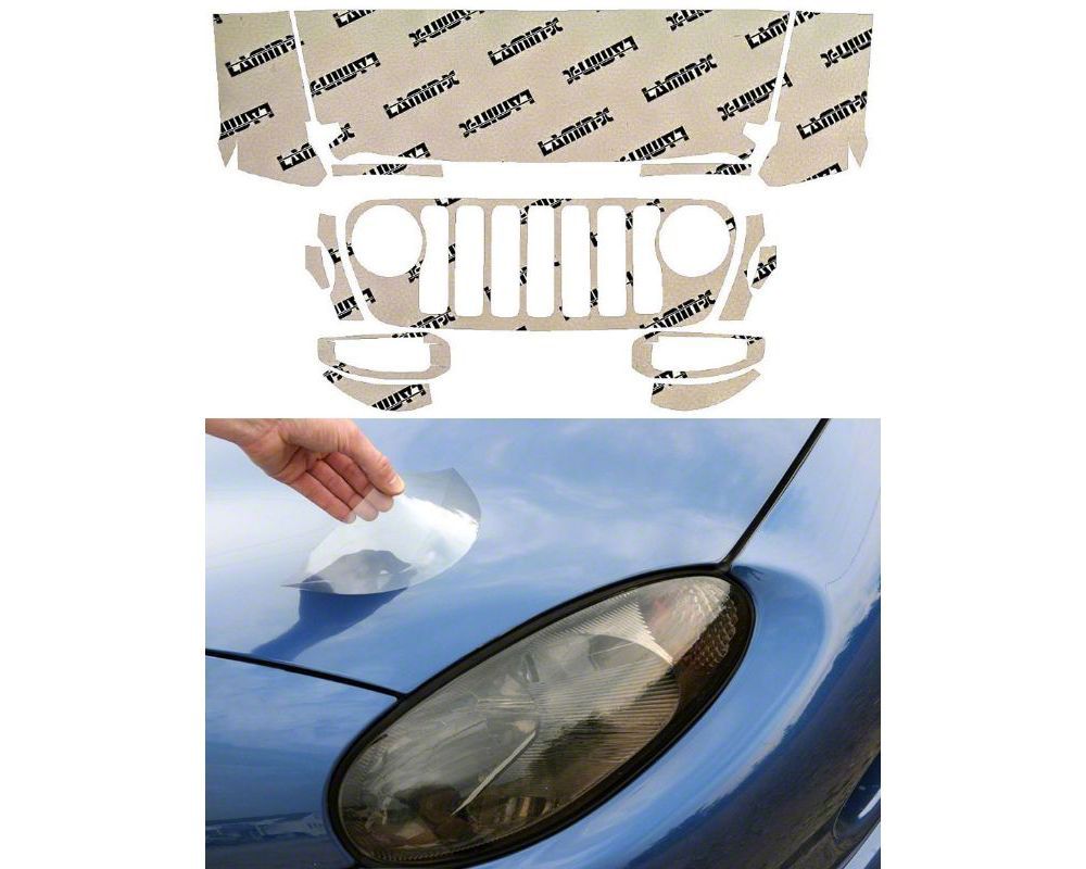 Lamin-X Jeep Wrangler Clear Car Bra J719 (18-24 Jeep Wrangler JL ...