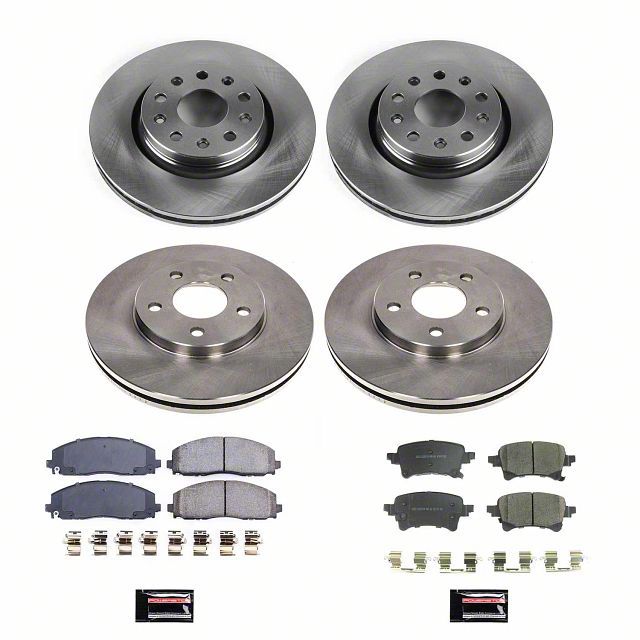 PowerStop Jeep Gladiator OE Replacement Brake Rotor, Pad and Caliper ...