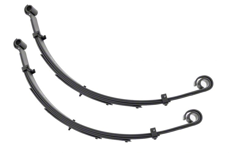 Rough Country Jeep Wrangler Front Leaf Springs for 6-Inch Lift 8014Kit ...