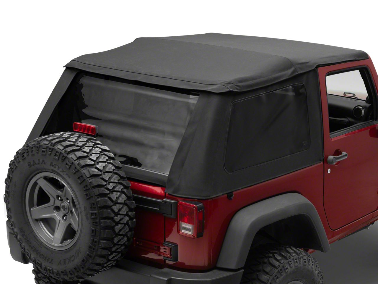 MasterTop Jeep Wrangler SkyMaster Fastback Complete Soft Top ...