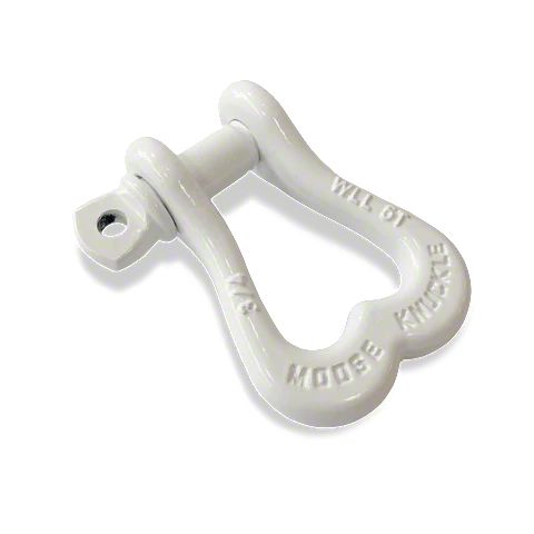 Moose Knuckle Offroad Tacoma XL Shackle; Pure White FN000001-003 - Free ...