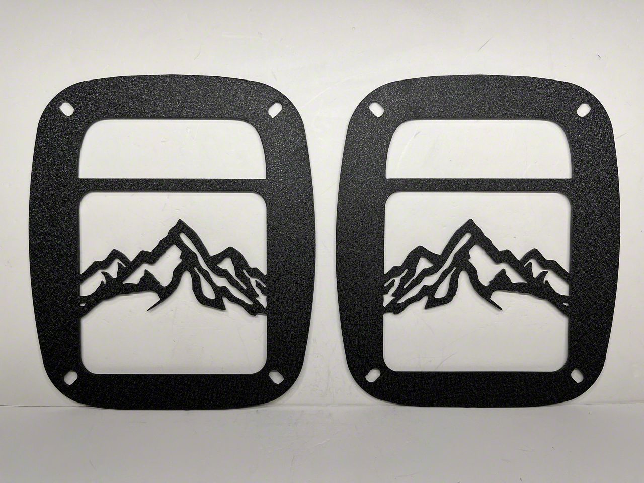 Drop Zone Off Road Jeep Wrangler Tail Light Guards; Mountain Range MR ...