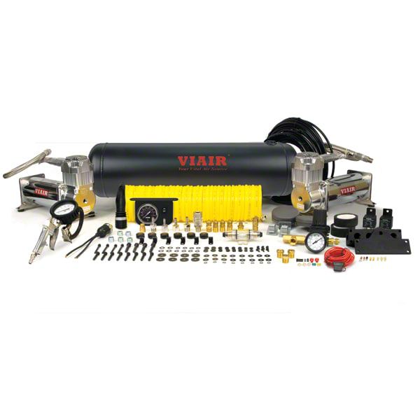 Viair Jeep Cherokee Chrome Dual 444C OnBoard Air System; 200 PSI / 3.53 ...
