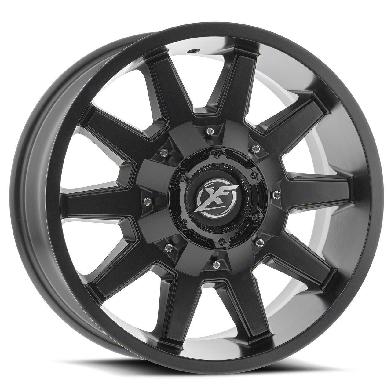 XF Offroad Jeep Wrangler XF-219 Matte Black Wheel; 17x9 XF ...