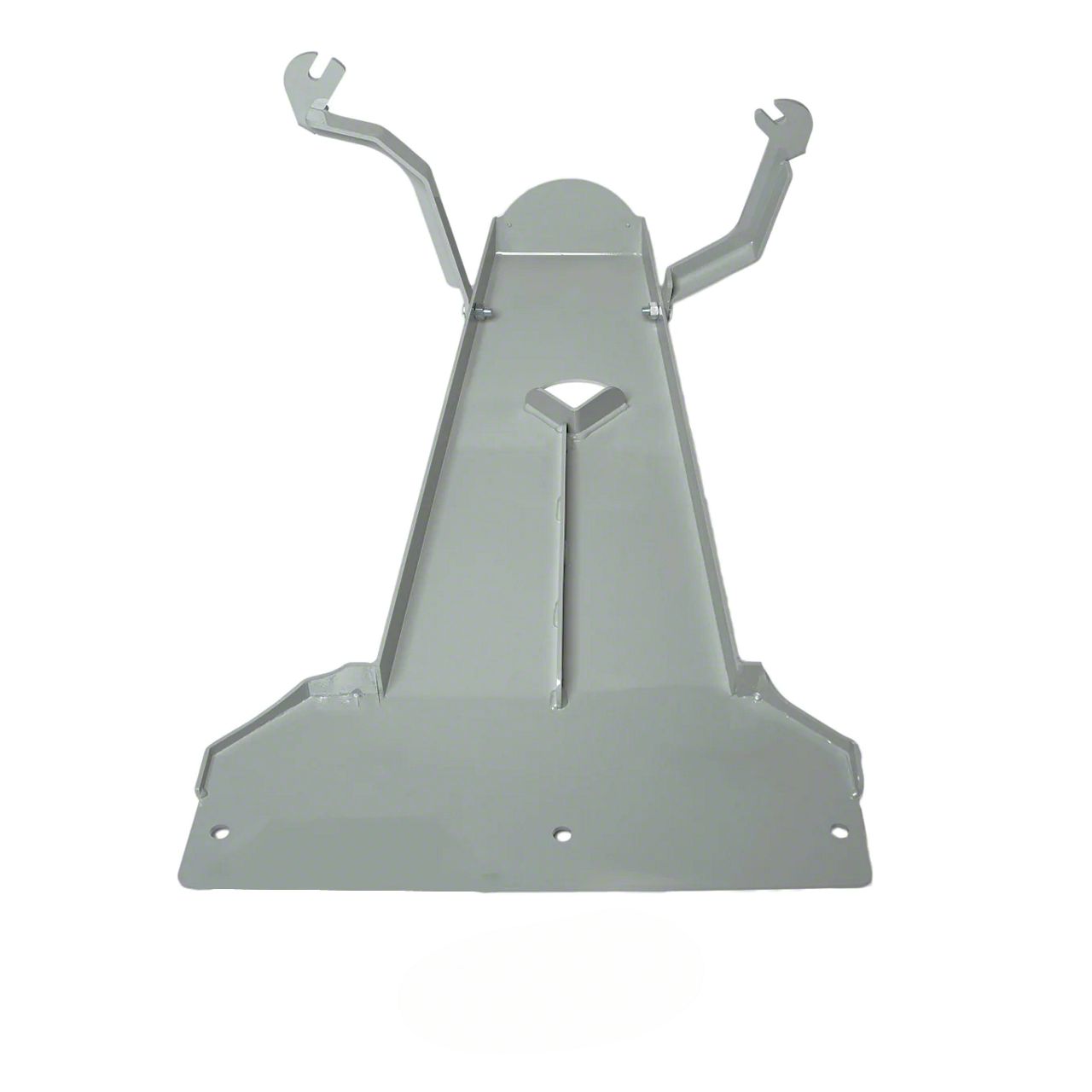 M.O.R.E. Jeep Wrangler Oil Pan/Transmission Skid Plate; Gray JLOPSP21 ...