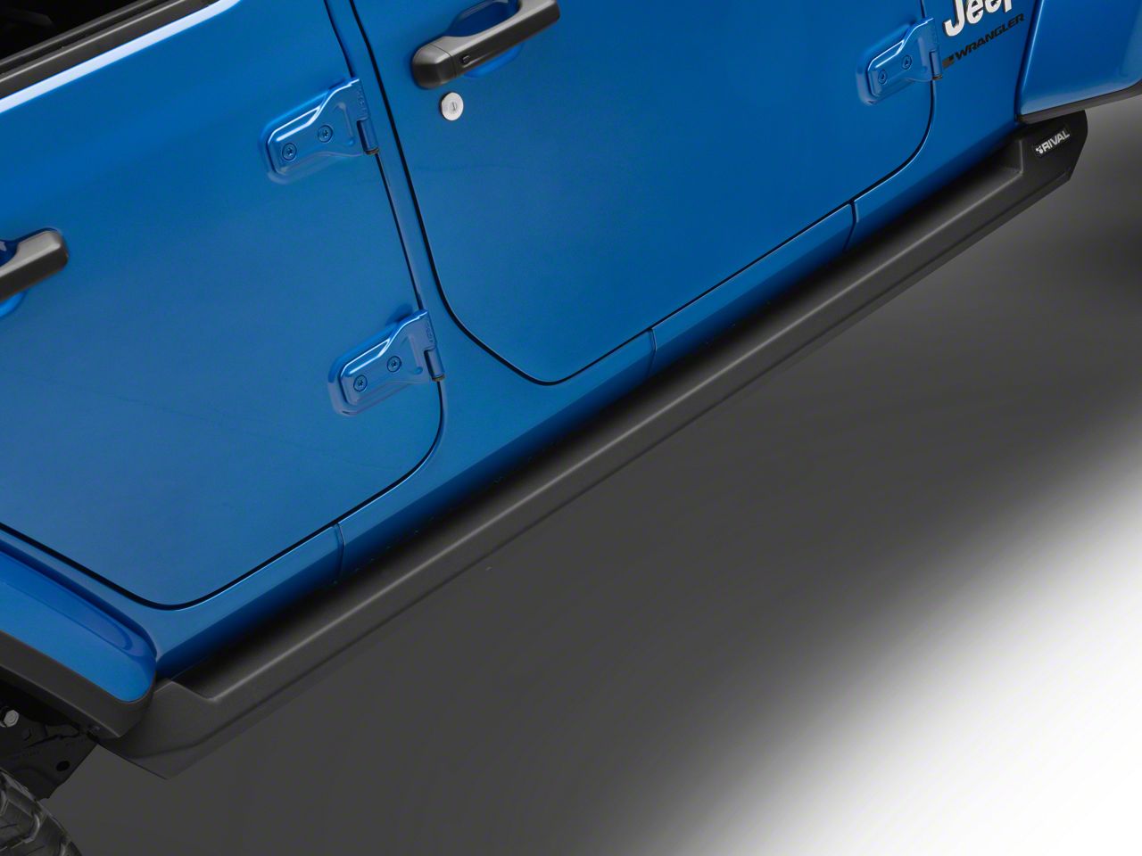 RIVAL 4x4 Jeep Wrangler Side Rock Rails 2D.2707.1 (18-24 Jeep Wrangler ...