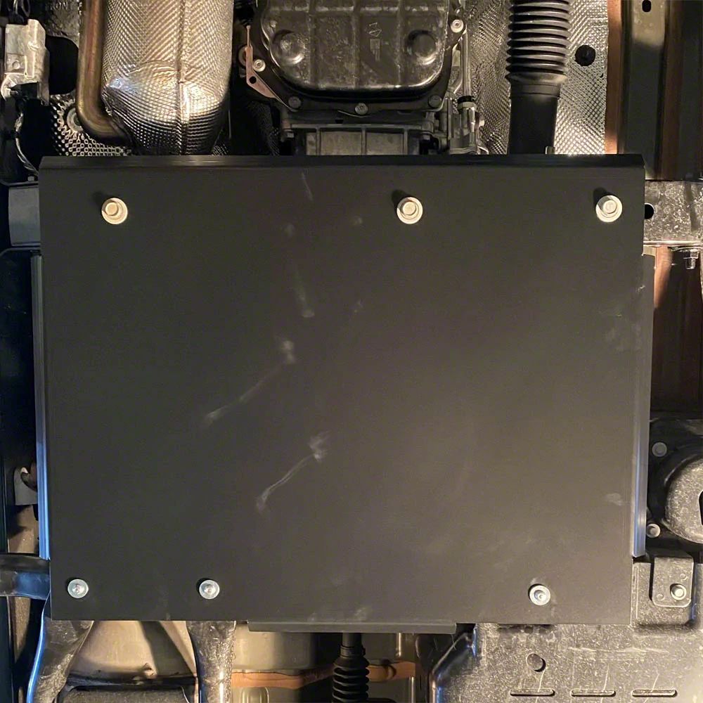 M.O.R.E. Jeep Wrangler Transfer Case Skid Plate; Red JLTCSPD-Red (20-24 ...
