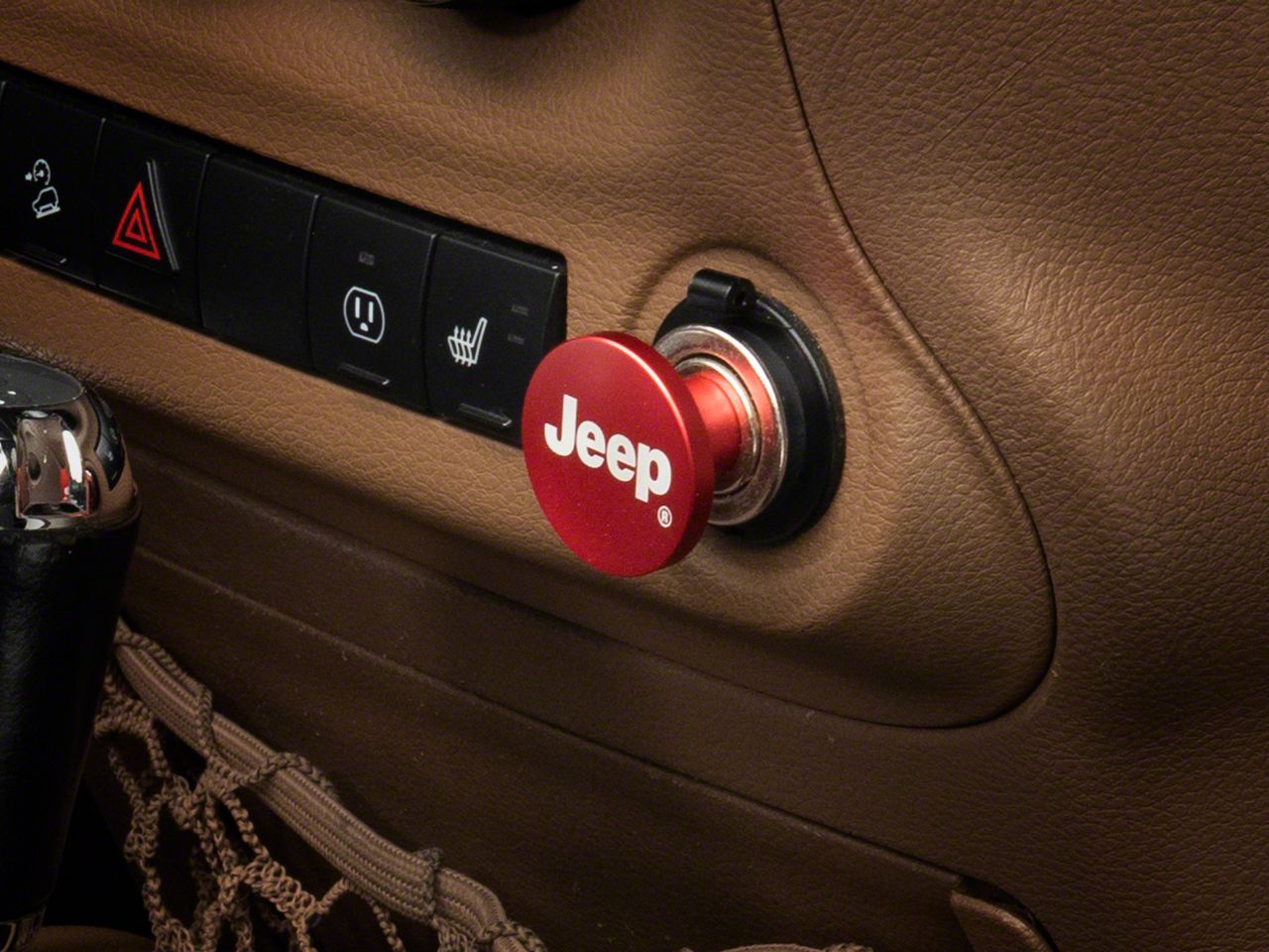 Jeep Licensed by RedRock Jeep Wrangler Lighter Plug with Jeep Logo ...