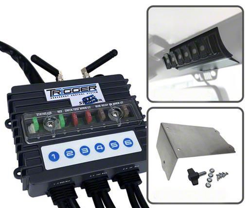 Trigger Wireless Control System Jeep Wrangler 6 Shooter Wireless ...