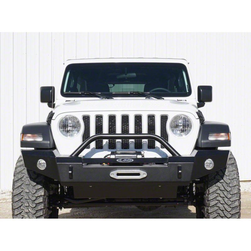 LoD Offroad Jeep Wrangler Signature Series Full Width Front Bumper with ...