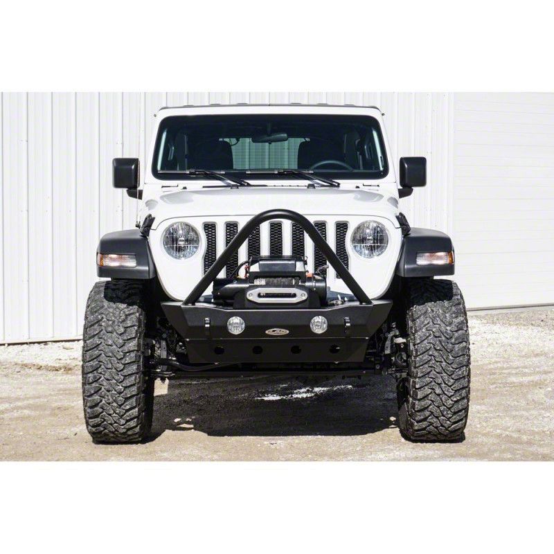 LoD Offroad Jeep Wrangler Signature Series Shorty Front Bumper with ...