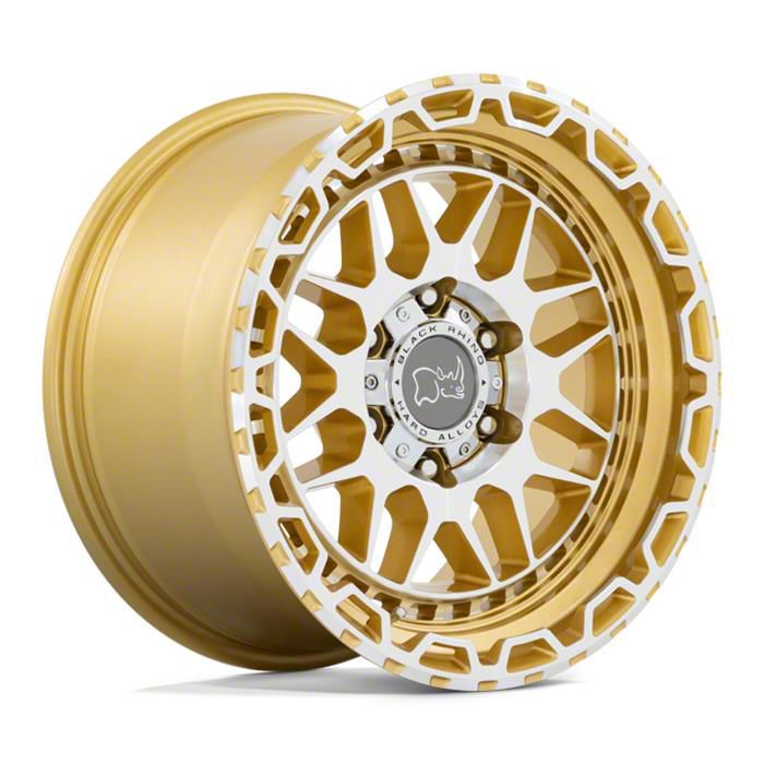 Black Rhino Jeep Wrangler Holcomb Gloss Gold Wheel; 20x9.5 2095HLB ...