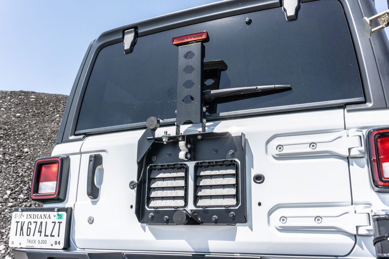 LoD Offroad Jeep Wrangler Destroyer Third Brake Light Mount; Black ...