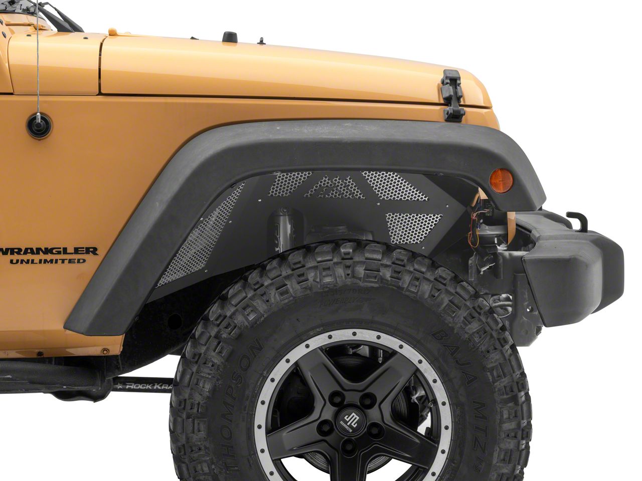 Jeep Wrangler Gen2 Front Aluminum Inner Fender Liners (07-18 Jeep ...