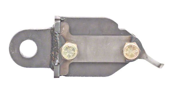 Motobilt Jeep Wrangler Rear Bolt-On D-Ring Shackle Mounts; Bare Steel ...