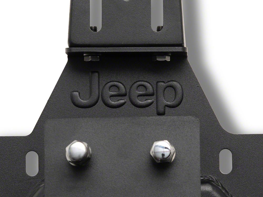Jeep Licensed by RedRock HD Spare Tire Mount with Jeep Logo (07-18 Jeep ...