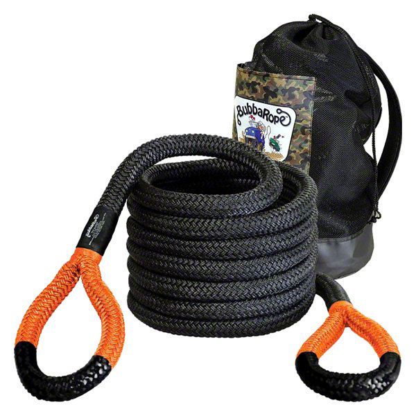 Bubba Rope Tundra 1-1/4-Inch x 20-Foot Big Synthetic Recovery Rope with ...