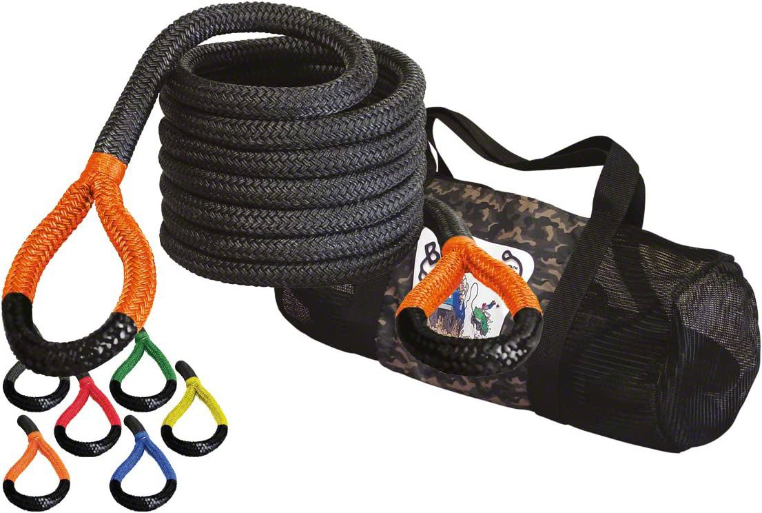 Bubba Rope Tacoma 7/8-Inch x 30-Foot Power Stretch Recovery Rope with ...
