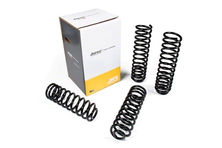 JKS Manufacturing Jeep Wrangler 2.50-Inch Dual Rate Lift Coil Springs ...