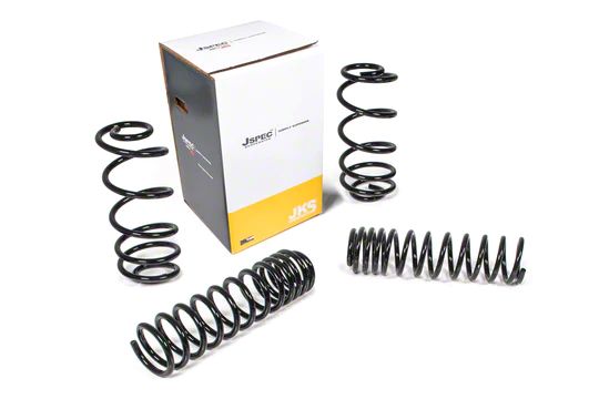JKS Manufacturing Jeep Wrangler 4-Inch Dual Rate Lift Coil Springs ...