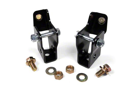 JKS Manufacturing Jeep Wrangler Rear Shock Relocation Brackets for 0 to ...