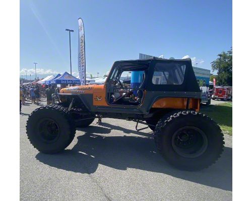Wizard Works Offroad Jeep Wrangler Comp Cut Rear Armor with Tube Flares ...