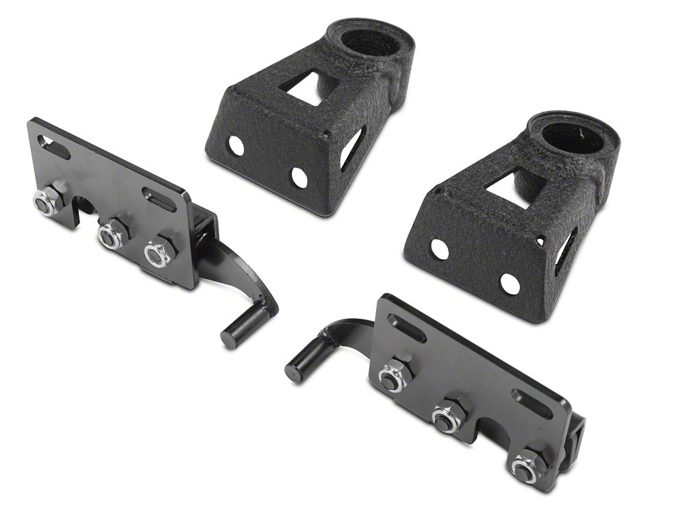 Barricade Replacement Door Hardware Kit for J106656 Only (07-18 Jeep Wrangler JK) | Barricade