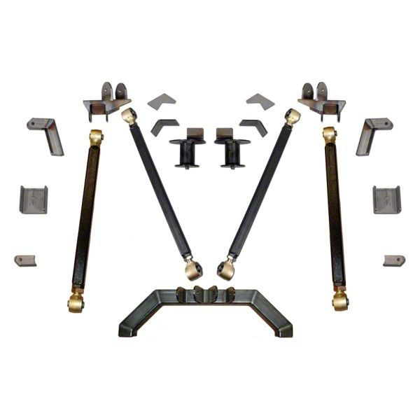 Clayton Off Road Jeep Wrangler Pro Series Double Adjustable Rear Long ...