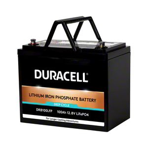 Duracell Tacoma Lithium Deep Cycle Battery DRB100LFP - Free Shipping