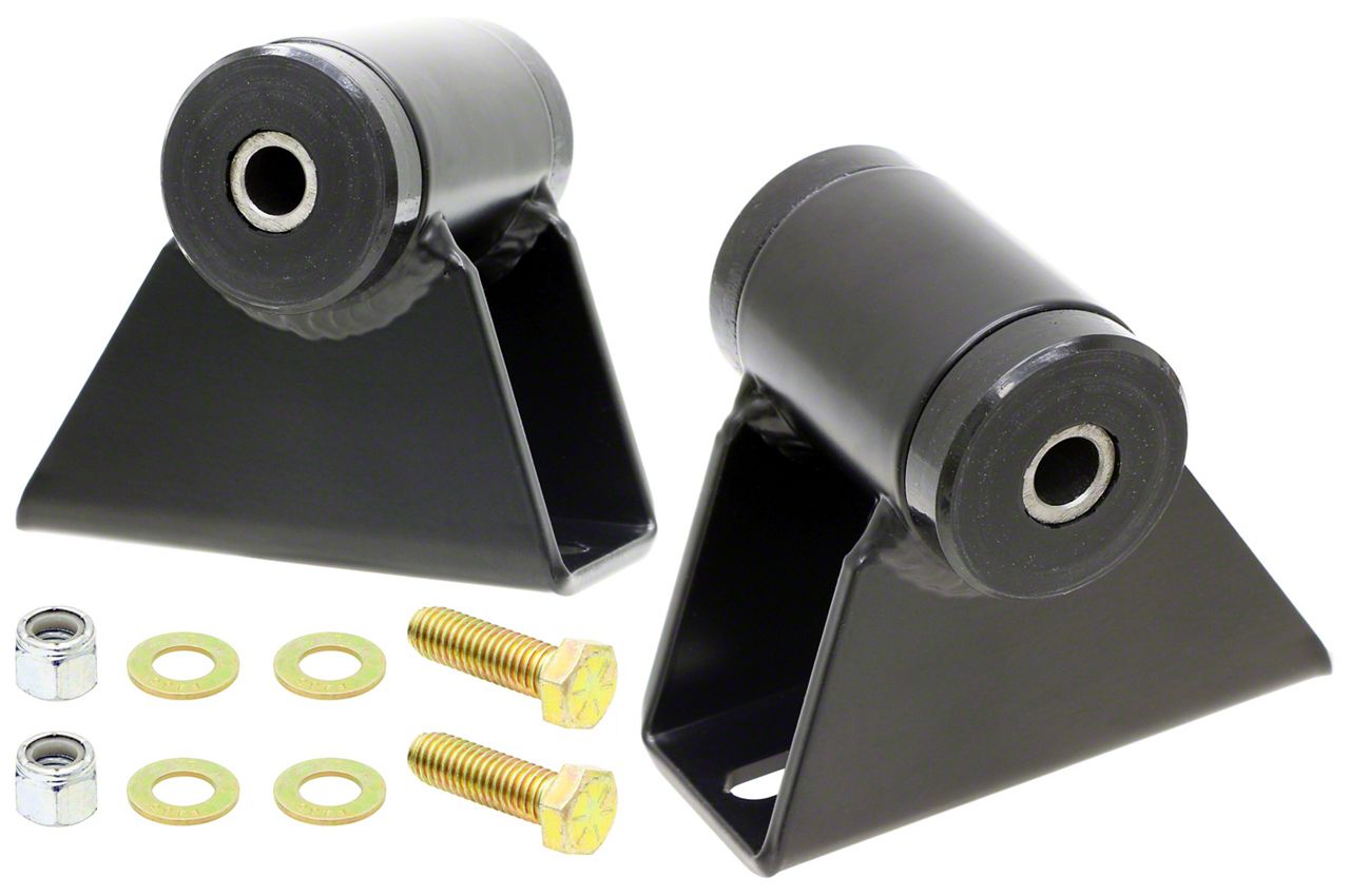 RockJock Jeep Wrangler 1-Inch Raised Heavy Duty Motor Mounts CE-9200 ...