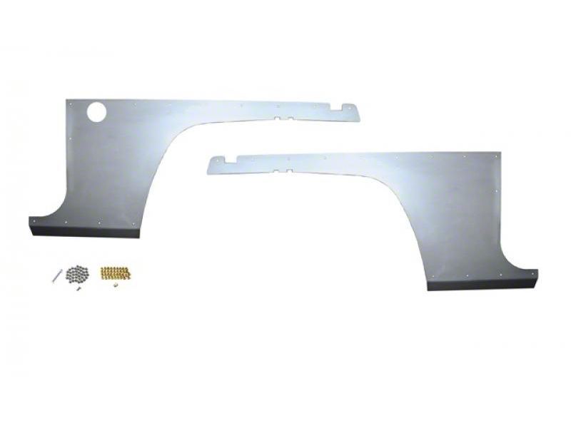 EVO Manufacturing Jeep Wrangler RockSkin Builder Armor; Front EVO-1018 ...