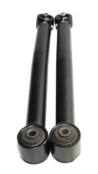 Jeep Wrangler Rear Upper Adjustable Control Arms; Black (07-18 Jeep ...