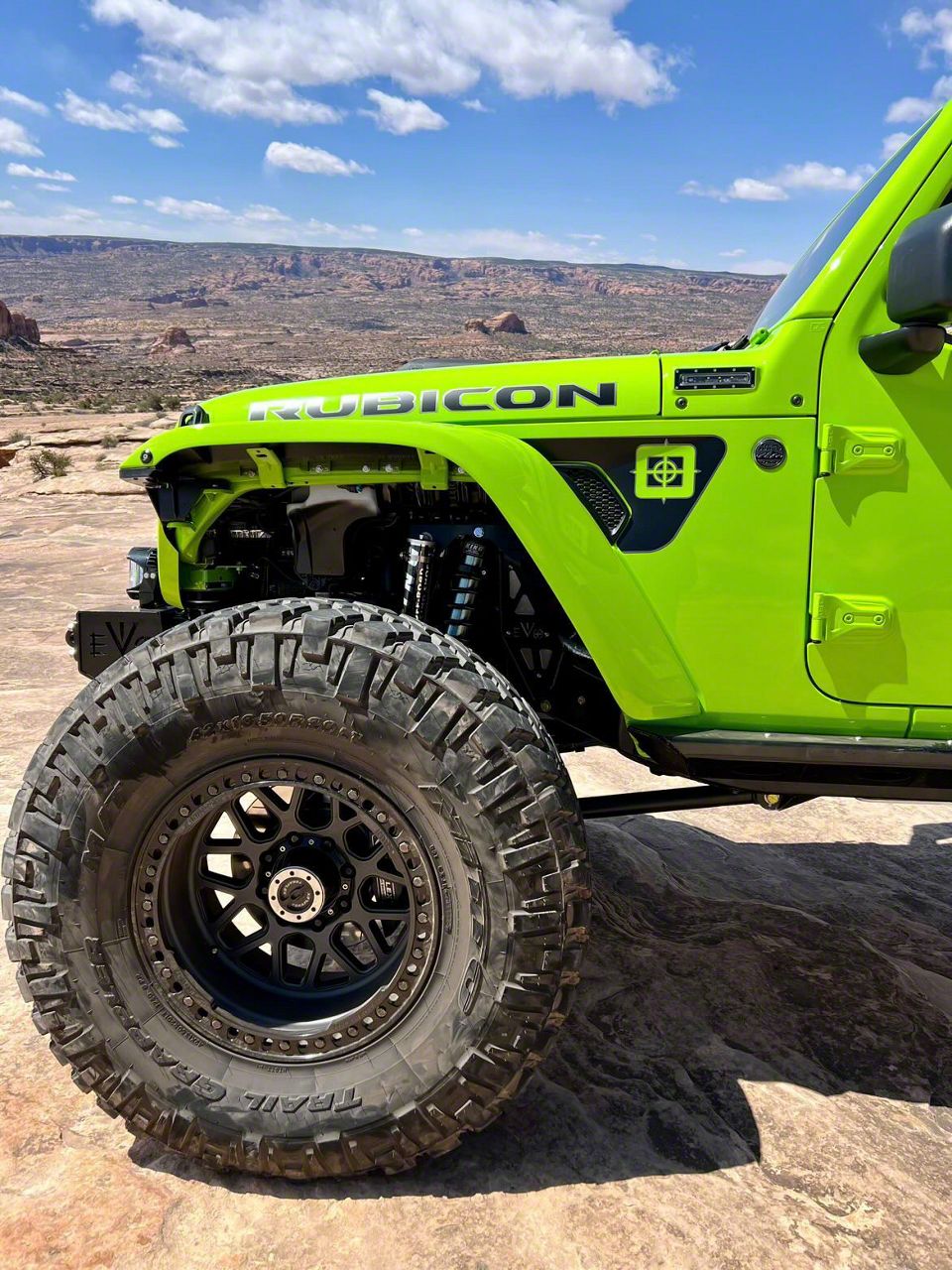 D&C Designs Jeep Wrangler Lucid VSL Vehicle Side Lights; Gecko Green ...