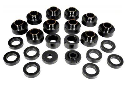 Jeep Wrangler Bushing Kit; 26-Piece; Black (81-86 Jeep CJ7) - Free Shipping