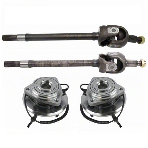 Jeep Wrangler 4-Piece Drivetrain Kit (07-18 Jeep Wrangler JK, Excluding ...