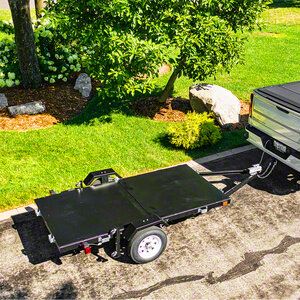 DK2 Jeep Wrangler 4x8-Foot Single Axle Folding Trailer Kit MFT4X8 ...