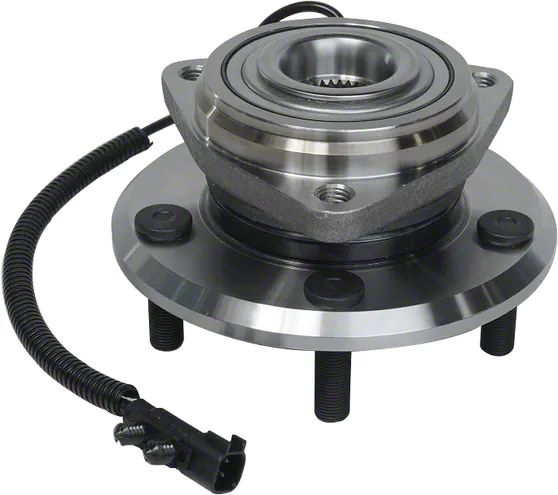 Jeep Wrangler Wheel Hub Assembly; Front (07-18 Jeep Wrangler JK) - Free ...