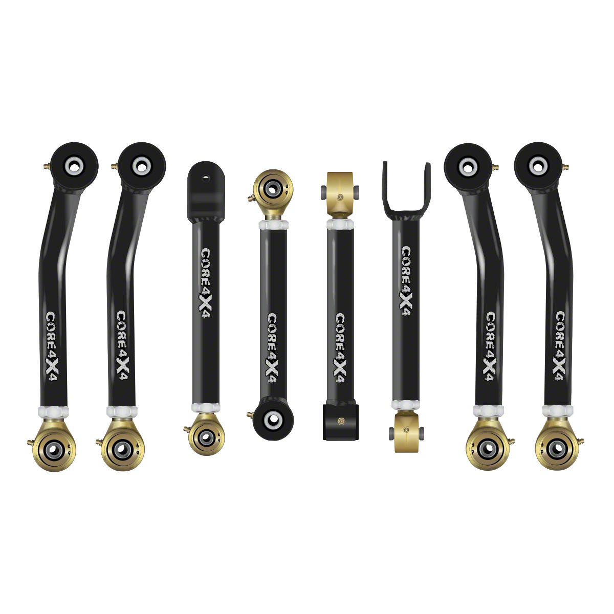 Core 4x4 Jeep Wrangler Camp Series Adjustable Front and Rear Control ...